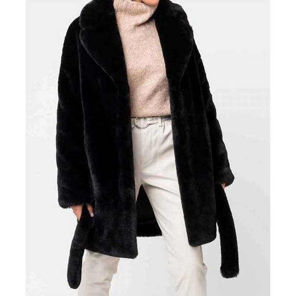 PIA ROSSINI | Jackets & Coats | New Pia Rossini Michaela Coat In Black ...